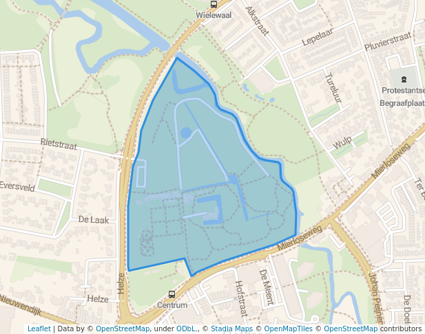 Kasteelpark in Geldrop | Map and Routes