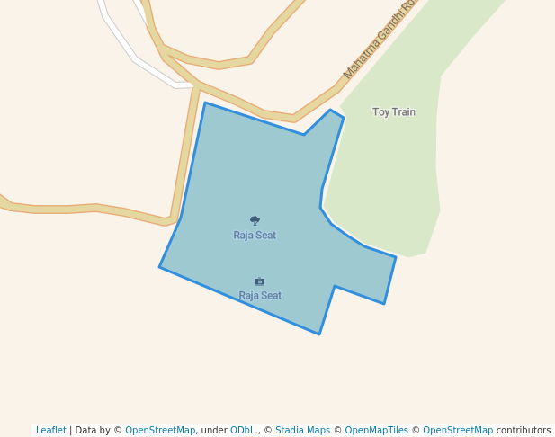 Raja Seat in Madikeri | Map and Routes