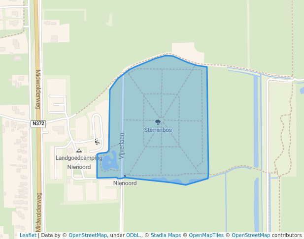 Sterrenbos in Leek | Map and Routes