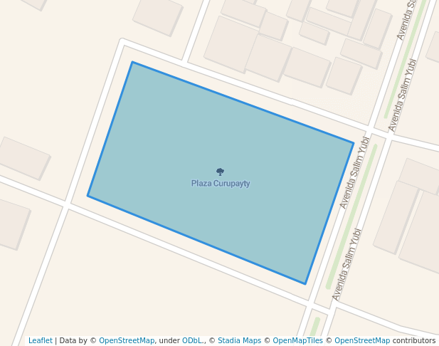 Plaza Curupayty in Luque | Map and Routes