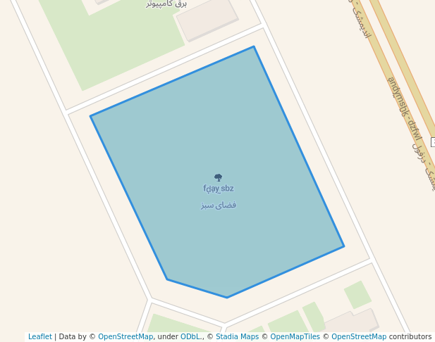 فضای سبز in Dezful | Map and Routes