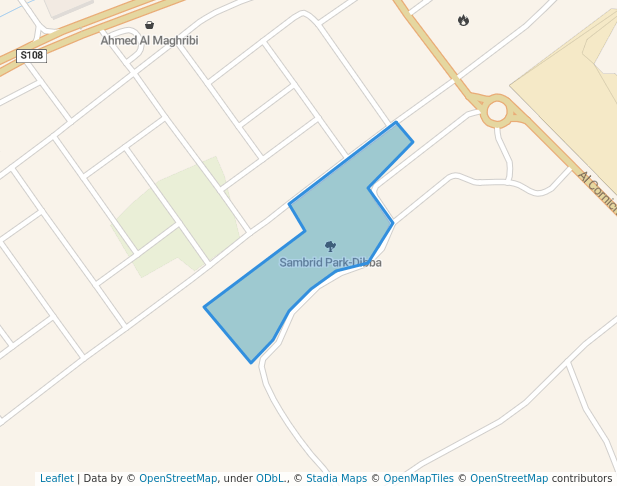 Sambrid Park-Dibba in Dibba Al-Fujairah | Map and Routes