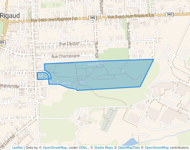 Parc Chartier-De Lotbinière in Rigaud | Map and Routes