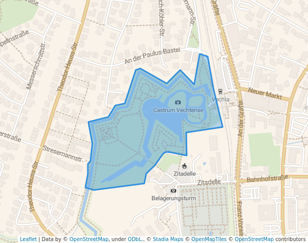 Zitadelle in Vechta | Map and Routes
