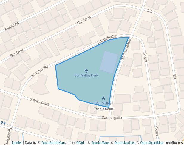 Sun Valley Park in Manila | Map and Routes