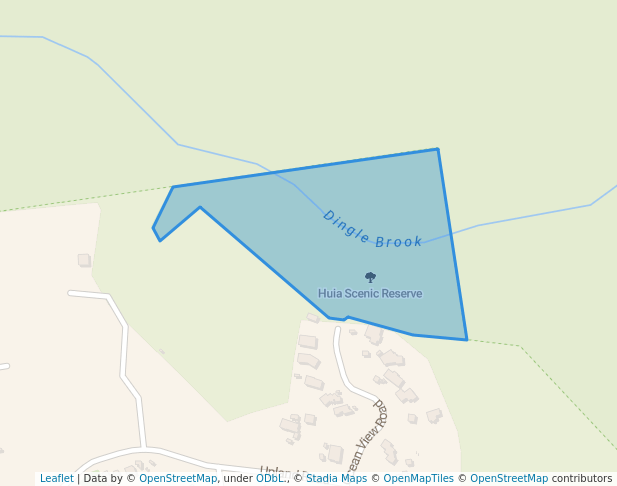 Huia Scenic Reserve in Auckland | Map and Routes