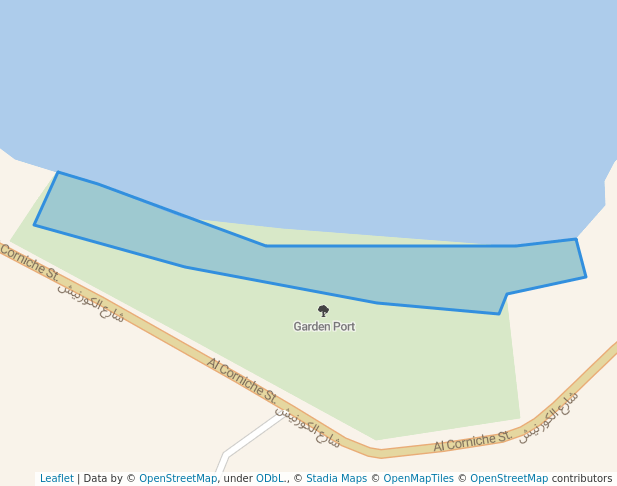 Garden Port in Dibba Al-Fujairah | Map and Routes
