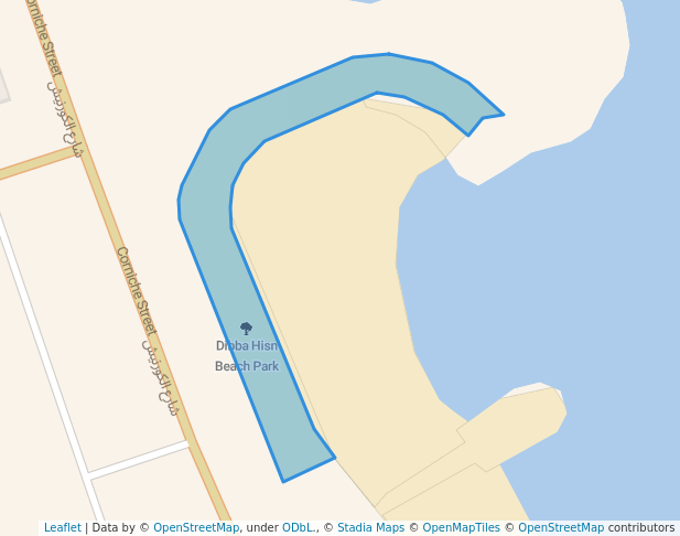 Dibba Hisn Beach Park in Fujairah | Map and Routes