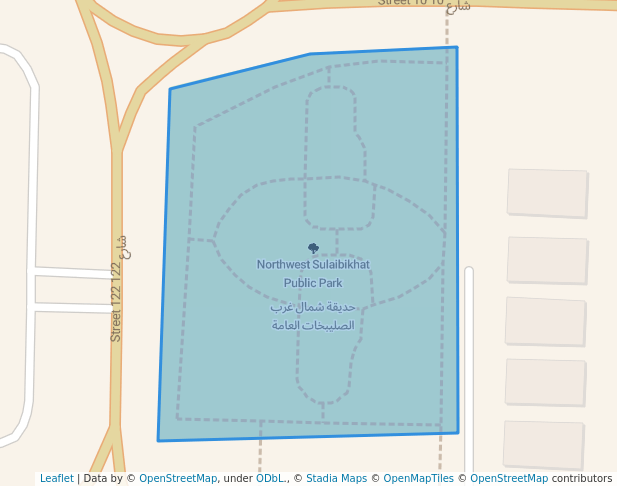 Northwest Sulaibikhat Public Park in Doha | Map and Routes