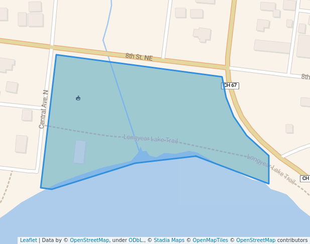 Longyear Lake Park in Chisholm | Map and Routes