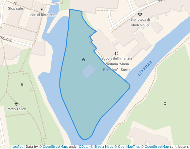 Parco del Duomo di San Nicola Vescovo in Sacile | Map and Routes