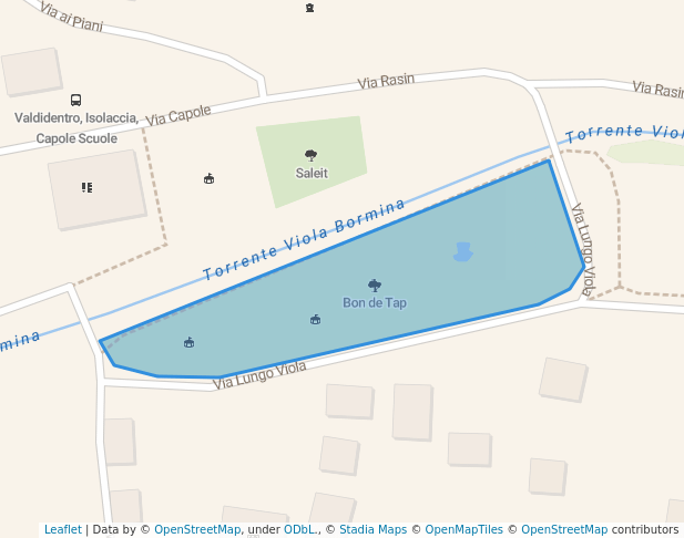 Bon de Tap in Isolaccia | Map and Routes