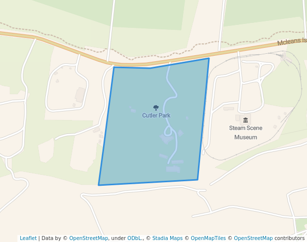 Cutler Park in Christchurch | Map and Routes