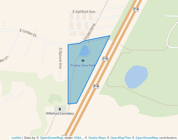 Prairie View Park in Mount Pleasant | Map and Routes