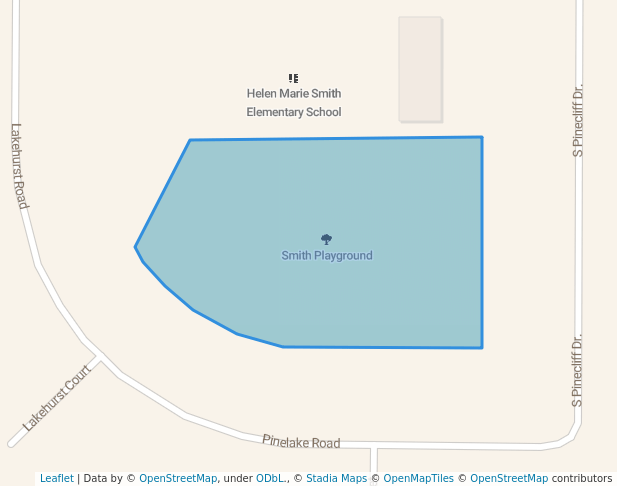 Smith Playground in Las Vegas | Map and Routes