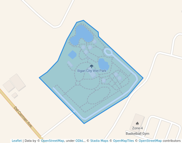 Iligan City Wet Park in Iligan City | Map and Routes