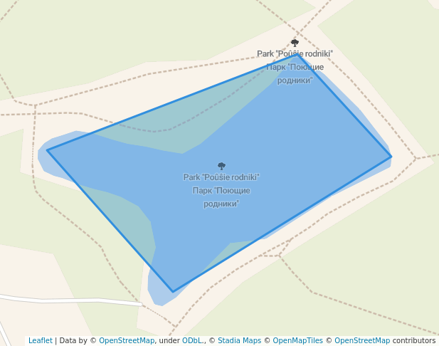 Парк "Поющие родники" in Belebey | Map and Routes