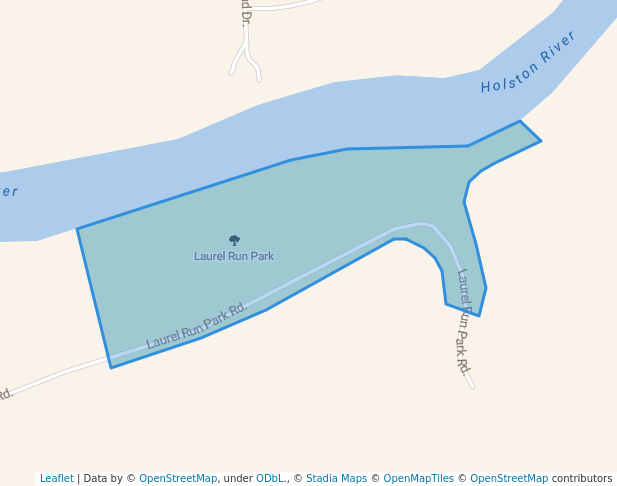 Laurel Run Park in Church Hill | Map and Routes