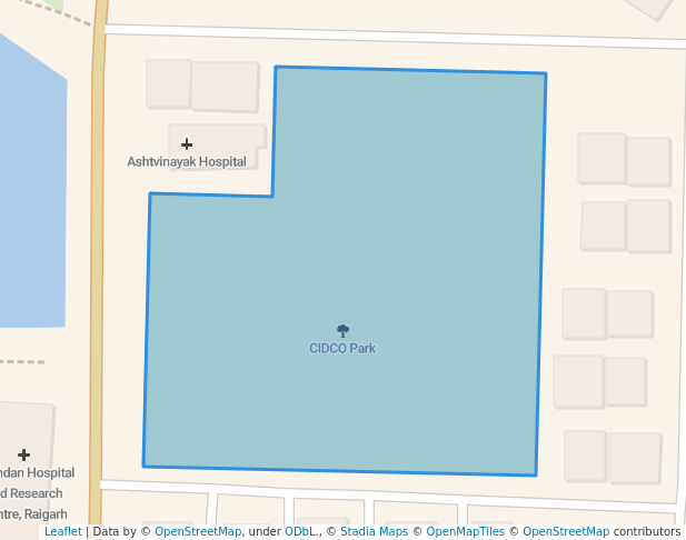 CIDCO Park in Navi Mumbai | Map and Routes