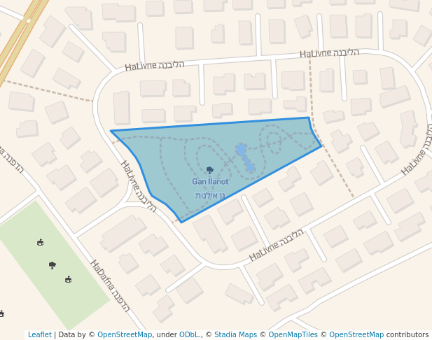 Ilanot Garden in Binyamina-Giv'at Ada | Map and Routes