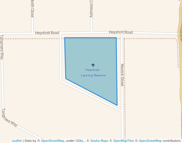 Heyshott / Lancing Reserve in Balga | Map and Routes