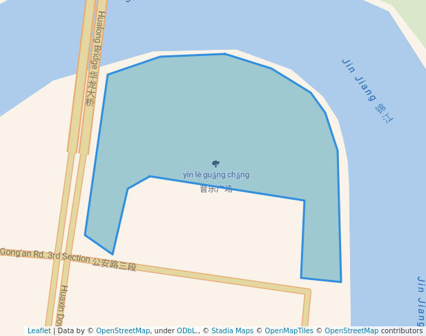 音乐广场 in Cheng Du Shi | Map and Routes