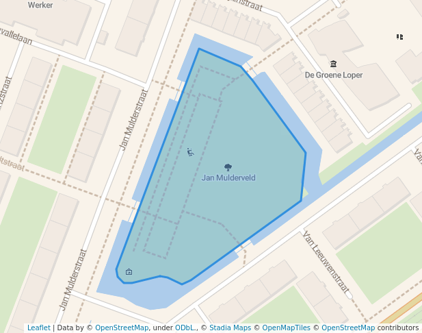 Jan Mulderveld in Voorburg | Map and Routes