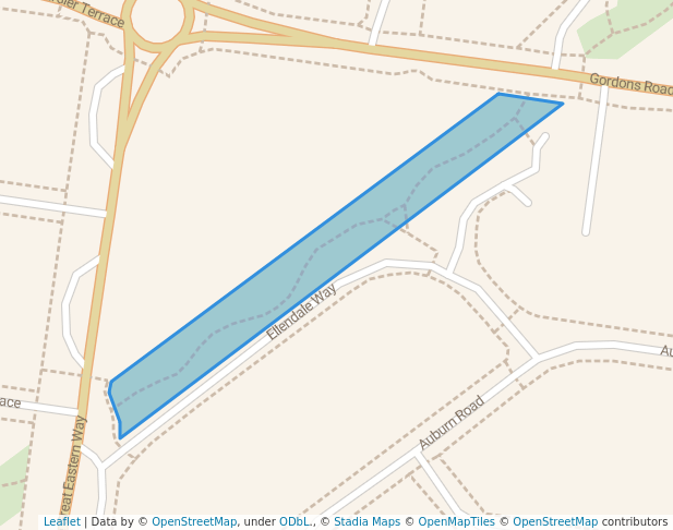 Ellendale Way Pipe Track in South Morang | Map and Routes