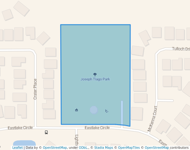 Joseph Tiago Park in Banta | Map and Routes