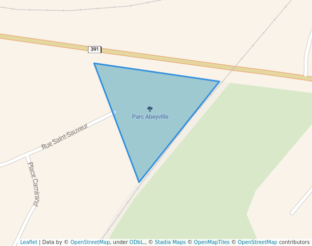 Parc Abeyville in Rouyn-Noranda | Map and Routes