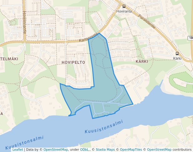 Hovipuisto in Kaarina | Map and Routes