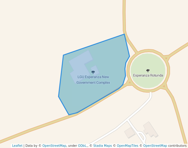 LGU Esperanza New Government Complex in Esperanza | Map and Routes