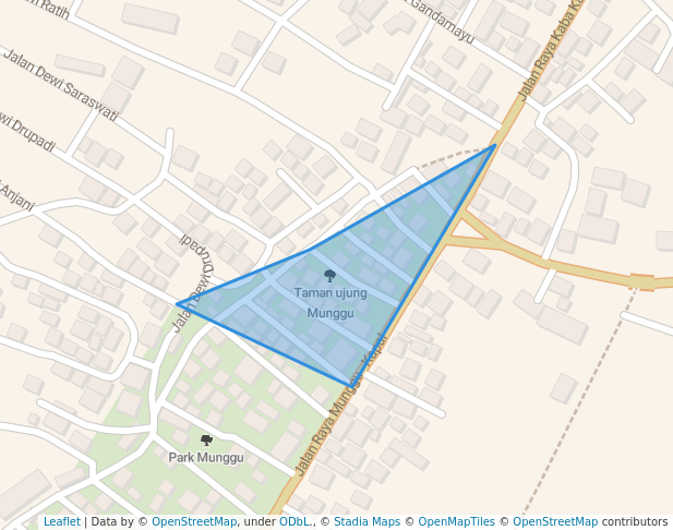 Taman ujung Munggu in Mengwi | Map and Routes