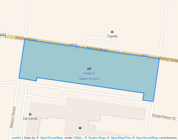 Stellaland Park in Vryburg | Map and Routes