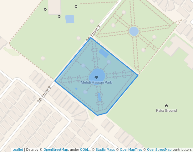 Mehdi Hassan Park in Karachi | Map and Routes