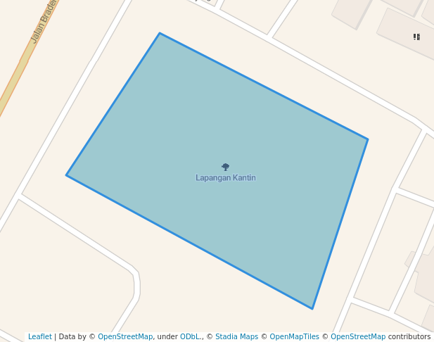 Lapangan Kantin in Padang Panjang | Map and Routes