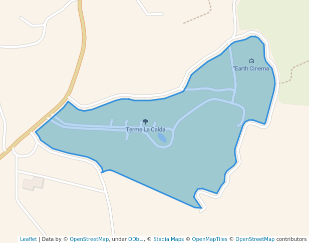 Terme La Calda in Calda | Map and Routes