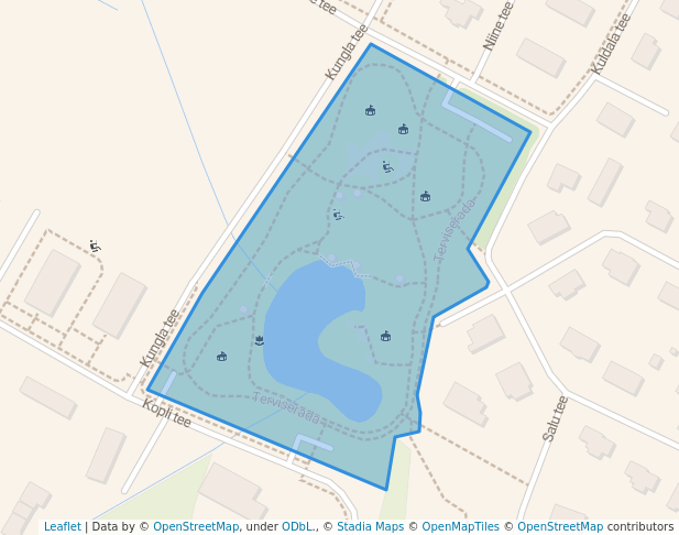 Peetri park in Peetri | Map and Routes