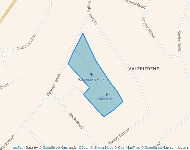 Valariedene Park in Randburg | Map and Routes