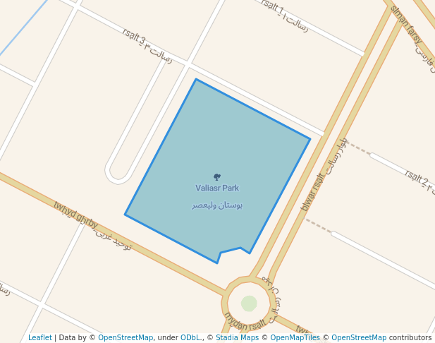 Valiasr Park in Gonabad | Map and Routes