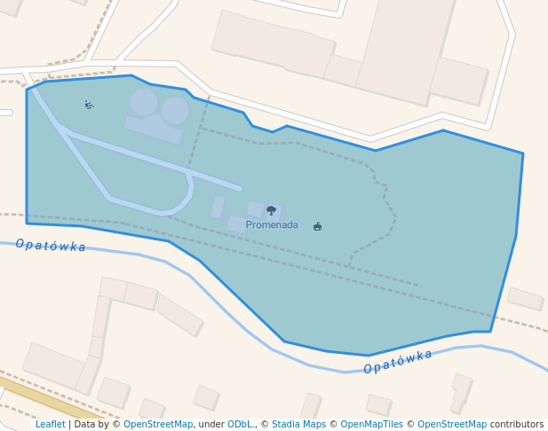 Promenada in Opatów | Map and Routes