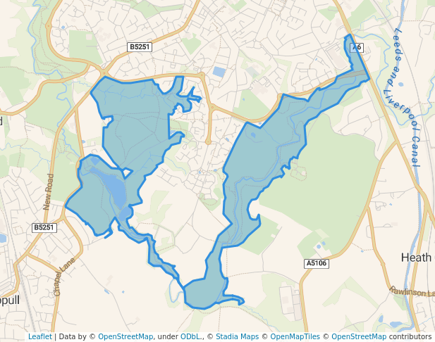 Yarrow Valley Country Park in Chorley | Map and Routes