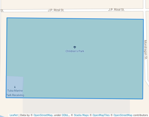 Children's Park in Kiamba | Map and Routes
