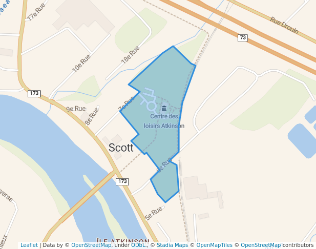 Parc Atkinson in Scott | Map and Routes