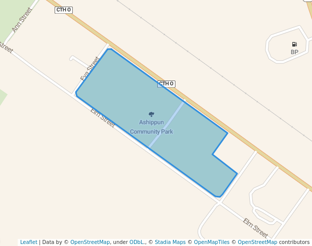Ashippun Community Park in Ashippun | Map and Routes