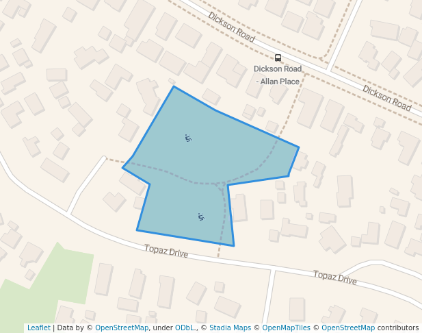 Parkdale Park in Papamoa | Map and Routes