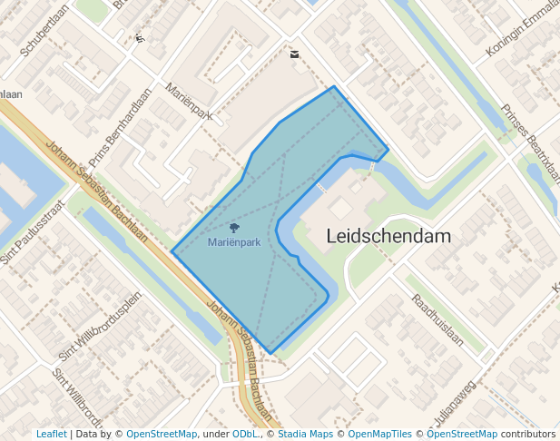 Mariënpark in Leidschendam | Map and Routes