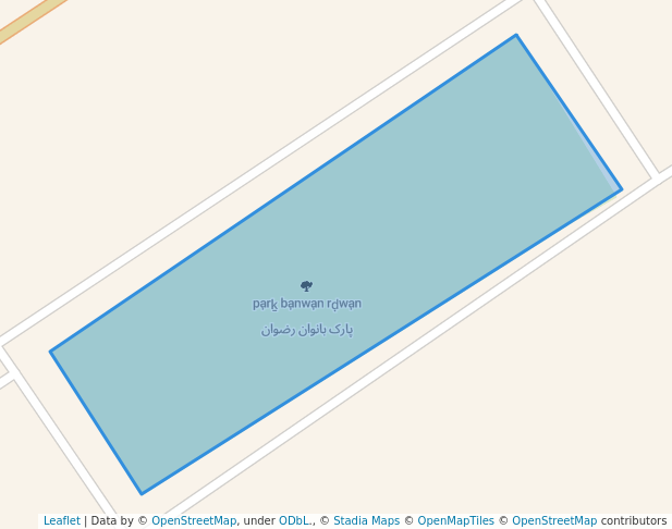 پارک بانوان رضوان in Robat Karim | Map and Routes