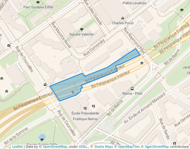 Promenade Bernard Lafray in Paris | Map and Routes