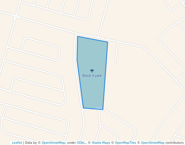 Block X park in Mabopane | Map and Routes